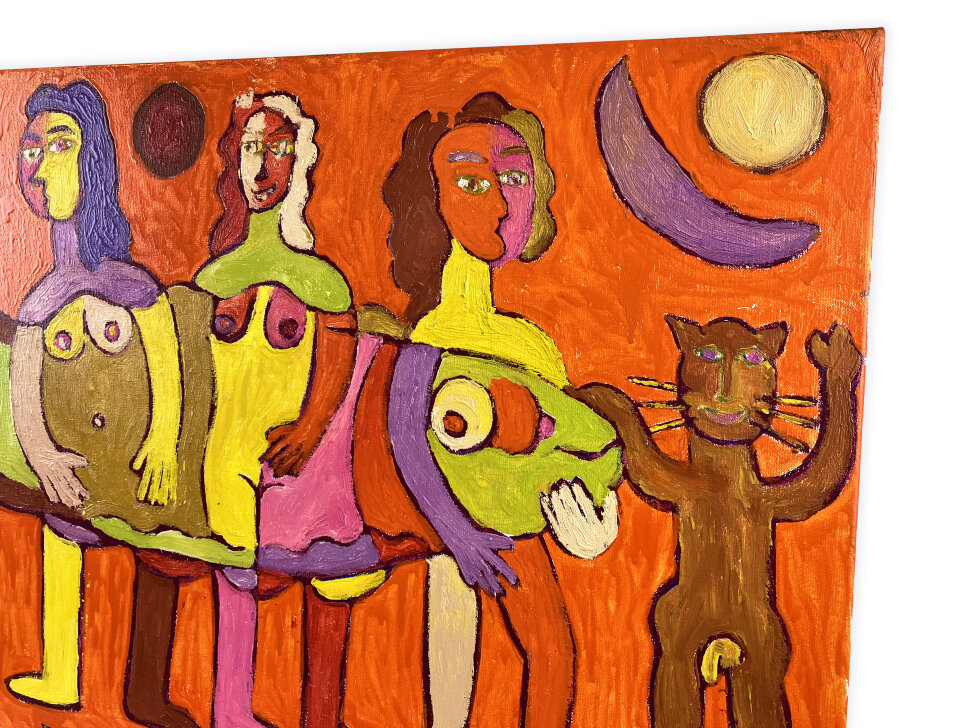 Painting Fish, artist Boyko Petr