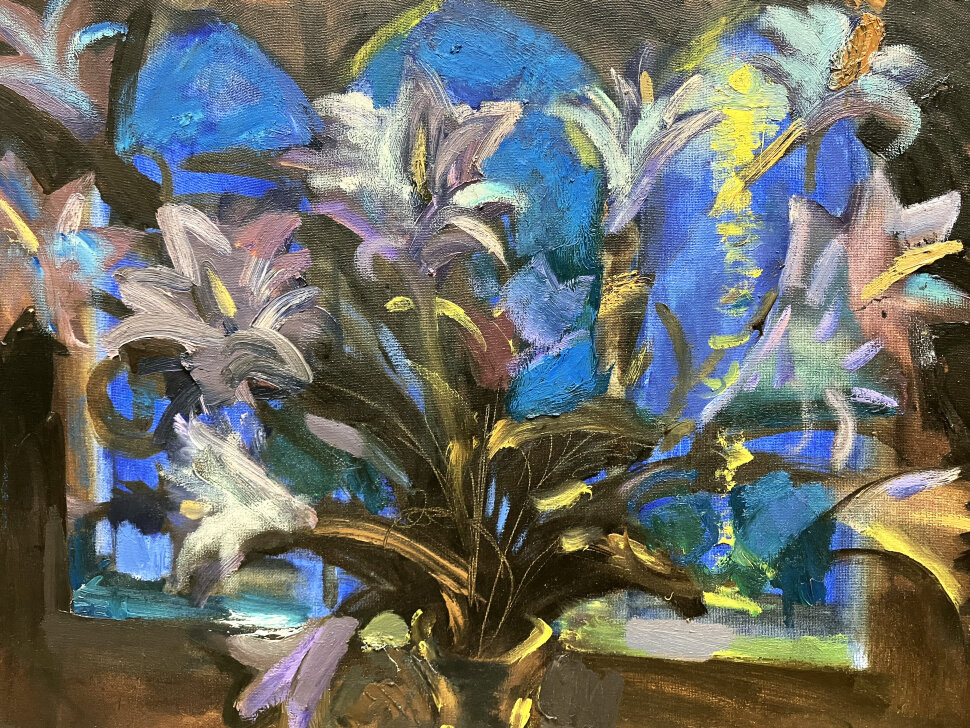 Painting First of March, artist Repka Alexander